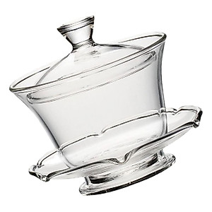 Cabilock Porcelain Tea Cups 1 Set Gaiwan glass coffee mug green tea cups cappuccino cups Tea Cup Glass Chinese Tea Bowl