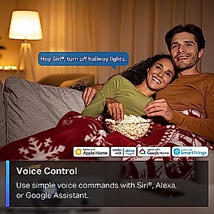 TP-Link Tapo Matter Smart Light Switch: Voice Control w/Siri, Alexa & Google Assistant | UL Certified | Timer & Schedule | Easy Guided Install | Neutral Wire Required | Single Pole | Tapo S505