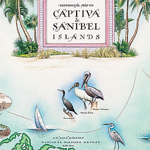 Xplorer Maps Sanibel-Captiva Islands Map Ceramic Shot Glass, BPA-Free - For Office, Home, Gift, Party - Durable and holds 1.5 oz Liquid