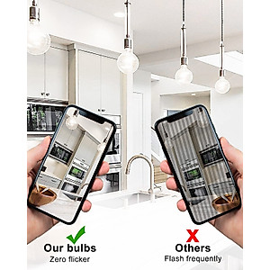 SHINESTAR 8-Pack G25 Globe Light Bulbs for Bathroom, Daylight 5000K, E26 LED Bulb 60 Watt Equivalent, Dimmable