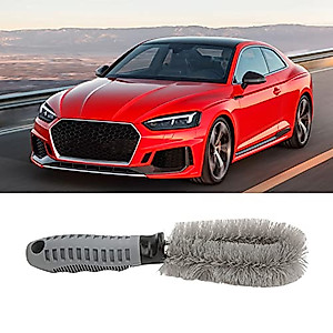 Soft Wheel Brush, Car Soft Wheel Tire Cleaner Brush Interior Exterior Universal for Home Motorcycles