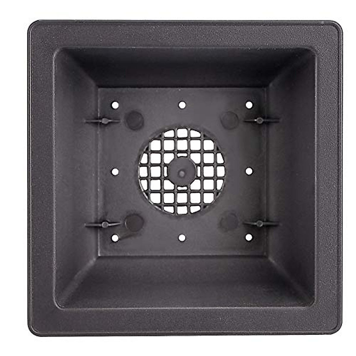 ZOENHOU 20 PCS 4.7 Inch Bonsai Training Pots, Square Plastic Bonsai Training Pots with Deep Humidity Trays, Bonsai Plants Growing Pot for Garden, Yard, Office, Living Room, Balcony