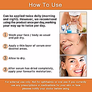 Premium 20% Vitamin C Serum For Face - (2PACK) with Hyaluronic Acid, Retinol & Amino Acids - Boost Skin Collagen,Hydrate & Plump Skin, Anti Aging & Wrinkle Facial Serum