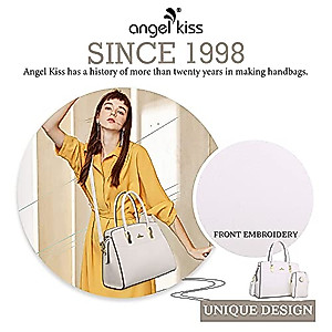 Purses and Handbags for Women Fashion Satchel Top Handle Work Tote Bags Crossbody Hobo Shoulder Bag with Matching Wallet