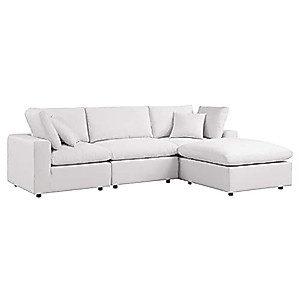 Commix 4-Piece Outdoor Patio Sectional Sofa