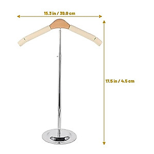 COHEALI Adjustable T Shirt Display Flexible Shoulder Stand Shirt Rack Portable Hanging Metal Clothes Hanger Rack for Clothing Garment Coat Retail Vendor
