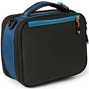 Arctic Zone Titan Deep Freeze Fridge Cold Expandable Insulated Horizontal Lunch Pack with 2X 250g High Performance Ice Walls, Blue