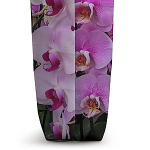 White and Magenta Gorgeous Orchids Tote Bag