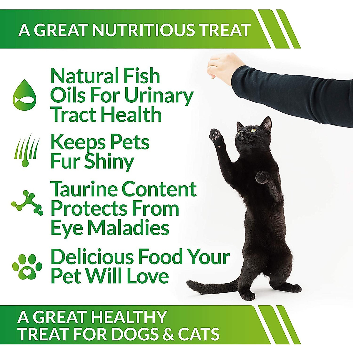 Cat-Man-Doo Extra Large Dried Bonito Flakes Treats for Dogs & Cats - All Natural High Protein Flakes - 4oz Bag (2 Pack)