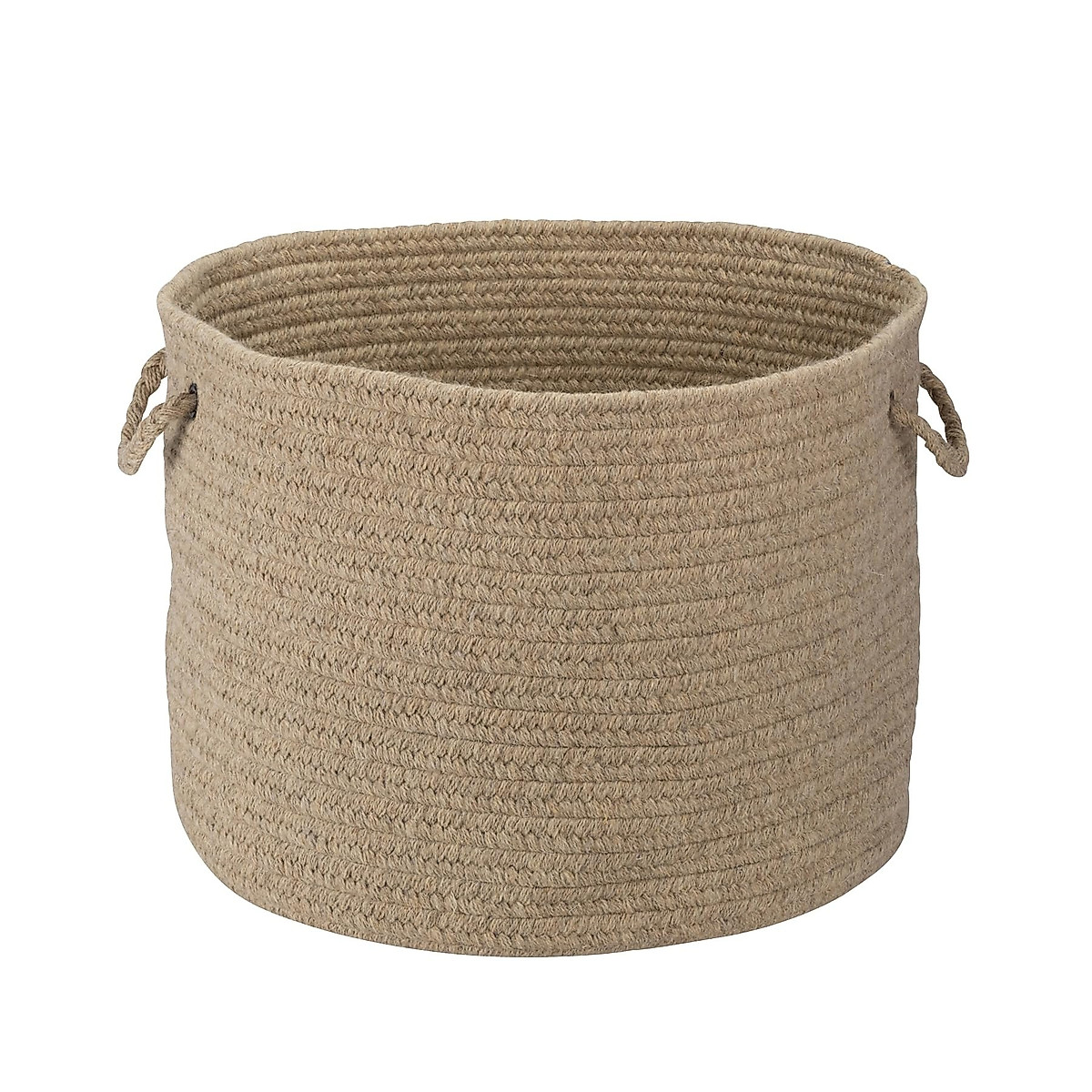 Colonial Mills Shear Natural Utility Basket, 14 by 10-Inch, Rockport Gray