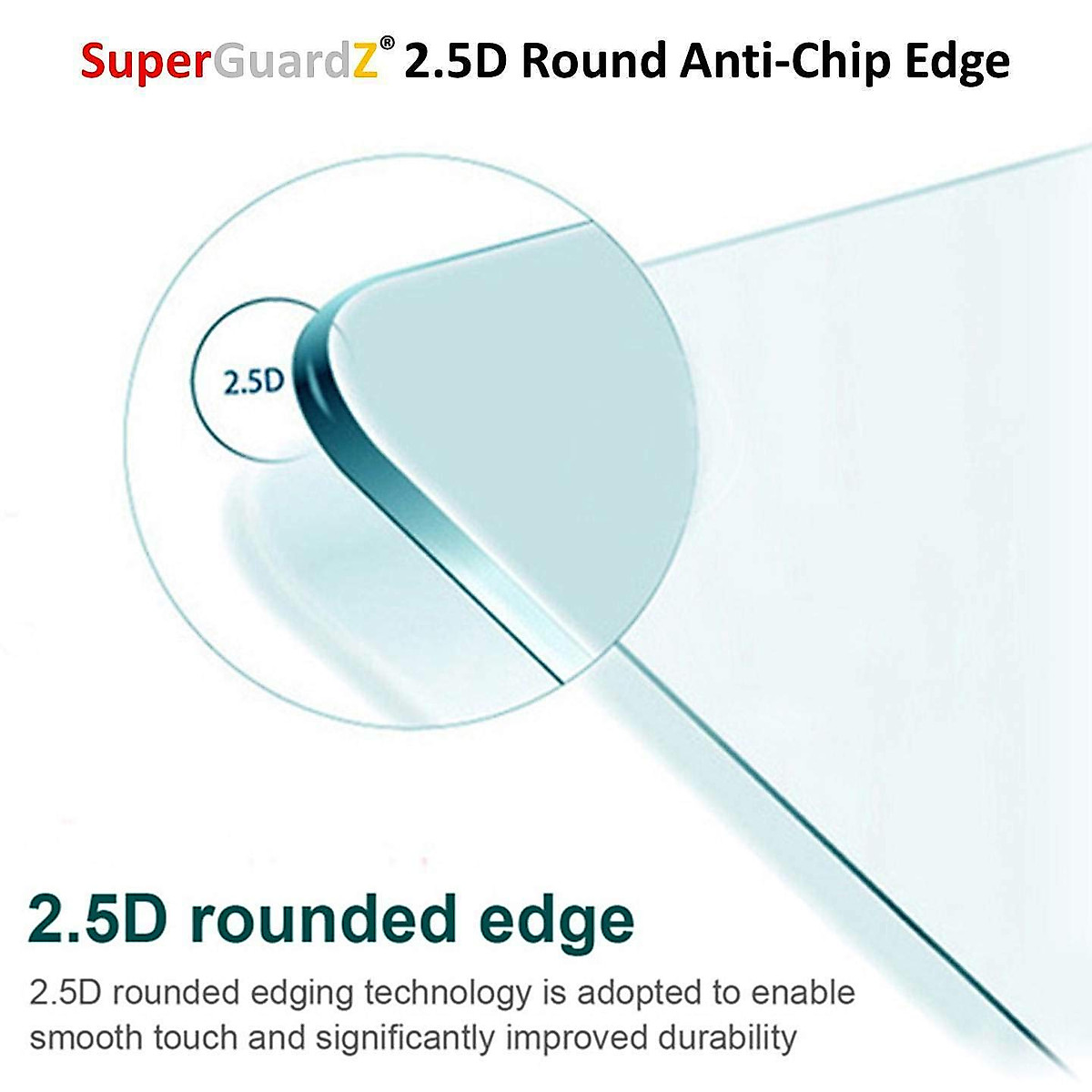 SuperGuardZ For Nintendo Switch OLED (2021) Screen Protector Tempered Glass Anti Blue Light, Eye Protection, HD Clear, Anti-Scratch, Anti-Shock