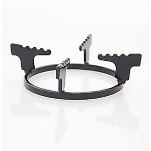 Non-Slip Stove Stand - Moka & Coffee Pot Holder - Gas Range & Oven Burner Grate - Milk Pot Holder for Gas Hob
