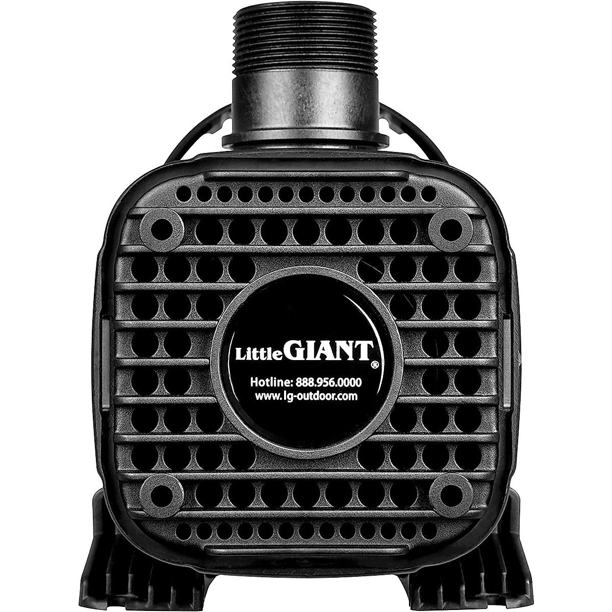 Little Giant F40-5500 115-Volt, 5540 GPH Wet Rotor Pump with 20-Ft. Cord for Ponds up to 5500 Gallons, Black, 566727