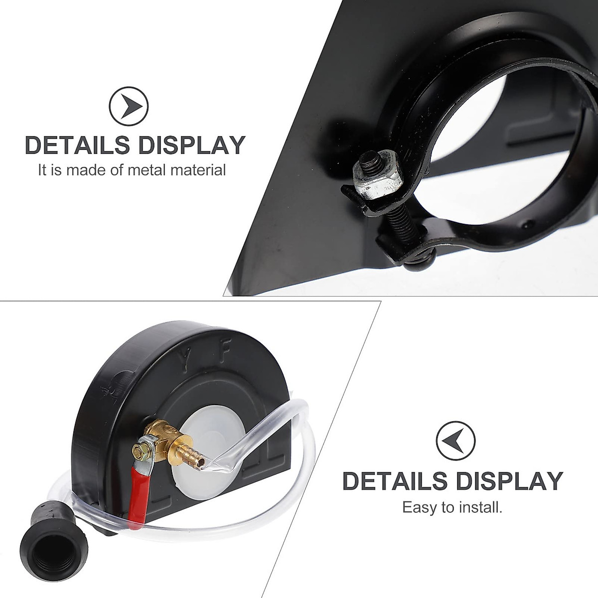 ULTECHNOVO Grinder Guard Water Slotting Dust Cover - Water Slotting Dust Cover Water Pump Angle Grinder Guard