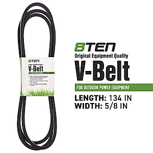 8TEN Deck Rebuild Kit for Troy Bilt MTD 50 inch Super Bronco TB2450 Blade Spindle Belt Idler