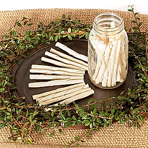 Pet Factory American Beefhide 5" Twist Sticks Dog Chew Treats - Natural Flavor, 1 lb