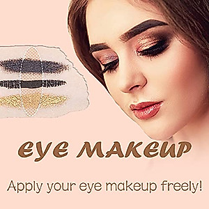 Waterproof Invisible Double Eyelid Tape - 120 Pieces Natural Fiber Eyelid Lifter Strips, Eye Lift Tape for Droopy Lids, Hooded Eyes