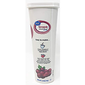 Great Value: Grape Drink Mix, 1.9 Oz - 6 Packets (2 Pack)