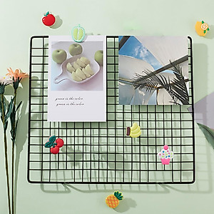 GOMAKERER 22 Pcs Cute Chip Clips, 11 Styles Plastic Fruit Bag Clips Funny Chip Clips Cute Bag Clips Dispenser Bag Clips Food Seal Storage Clips Photo Card Clips