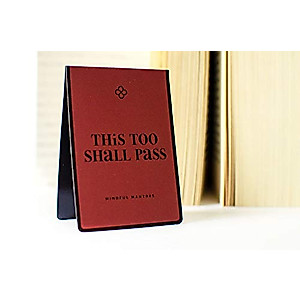 Folio Motivational Affirmation Quote Mantra Magnetic Bookmarks - Set of 3 Inspirational Bookmarks for All Ages, Men, Women, Teens Girls Students for Friends, Coworkers & Student Incentives!