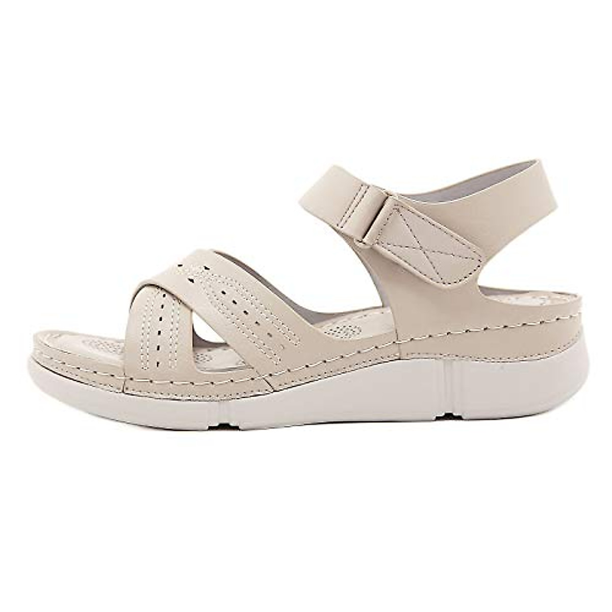 Flip Flops for Women, Plantar Fasciitis Sandals for Flat Feet with Arch Support, Comfortable Walking Thong Style Flip Flops Sandals