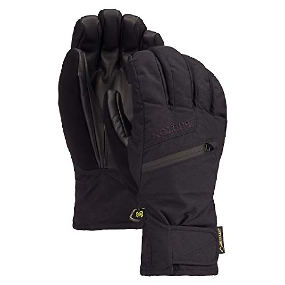 Burton Mens Gore-Tex Under Glove, True Black New, Large