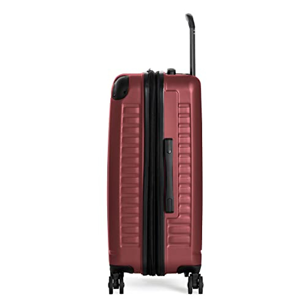 Ben Sherman Sunderland Spinner Travel Upright Luggage, British Red, 24-Inch Checked