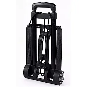 YIRENZUI 25kg Heavy Duty Foldable Hand Sacks Wheel Trolley Folding Barrow Cart Travel Luggage Shopping Cart Portable,Optimal Choice