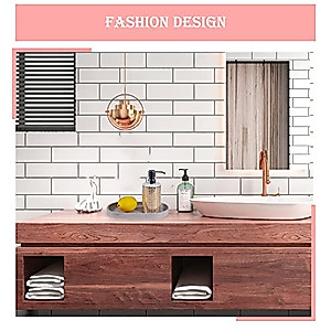 Bathroom Vanity Tray Toilet Tank Oval Storage Tray Resin Handmade Bathtub Kitchen Dresser Countertop Organizer(Gray)