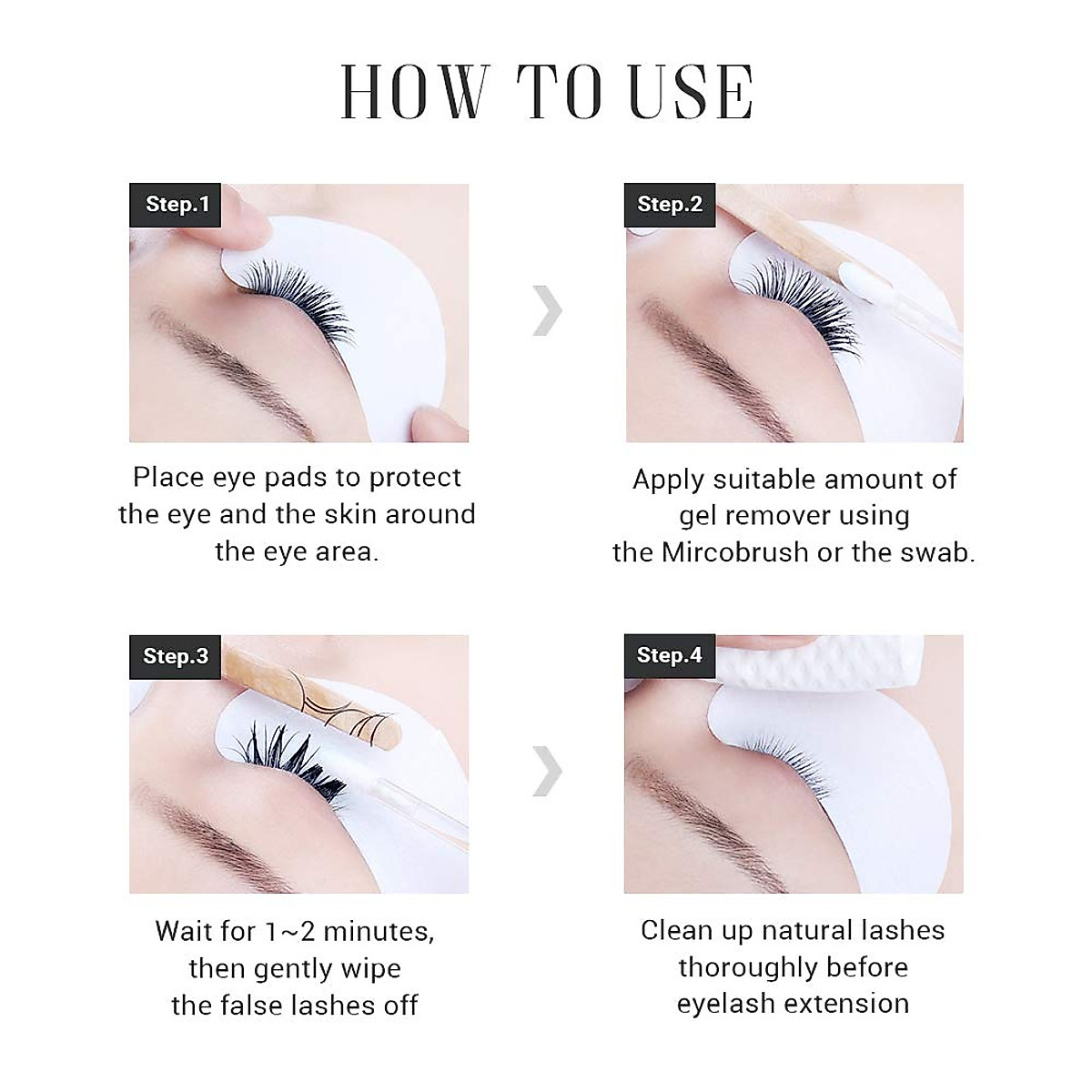 Gel Remover for Eyelash Extension/Quickly and Easily Removes Eyelash Extension Adhesive/Fast Dissolution Time / 15ml (Pink)