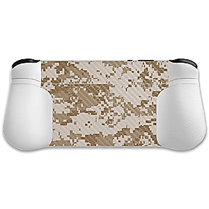 MightySkins Carbon Fiber Skin Compatible with Logitech G Cloud Gaming Handheld - Desert Camo | Protective, Durable Textured Carbon Fiber Finish | Easy to Apply | Made in The USA