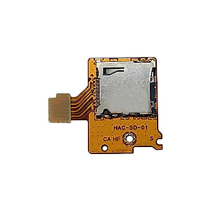 lenboes Micro TF SD Card Slot Replacement Repair Part for Nintendo Switch NS NX Console 2017