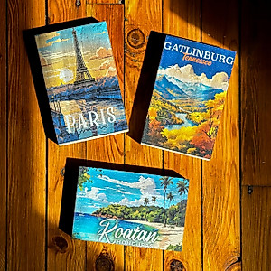 R and R Imports Micanopy Florida 9X6-Inch Souvenir Wood Sign With Frame Must Go Design