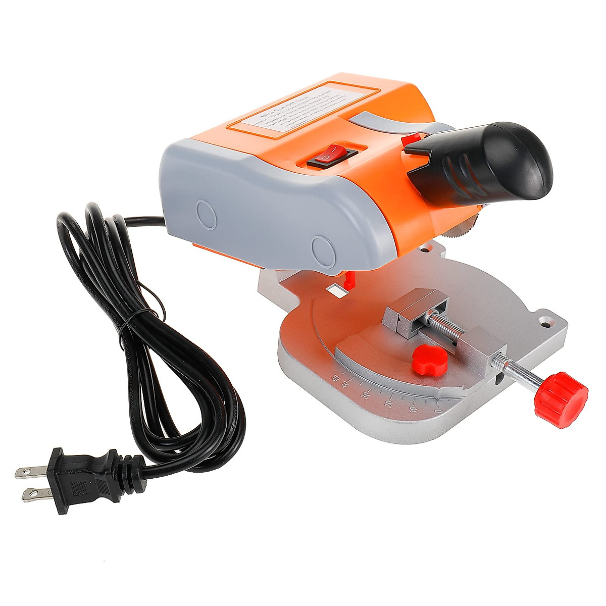 LuckyHigh Mini Benchtop Cut-Off Miter Saw 2" Blade 1/2" Cutting Depth Mini Bench Cutting Metal Wood Plastic