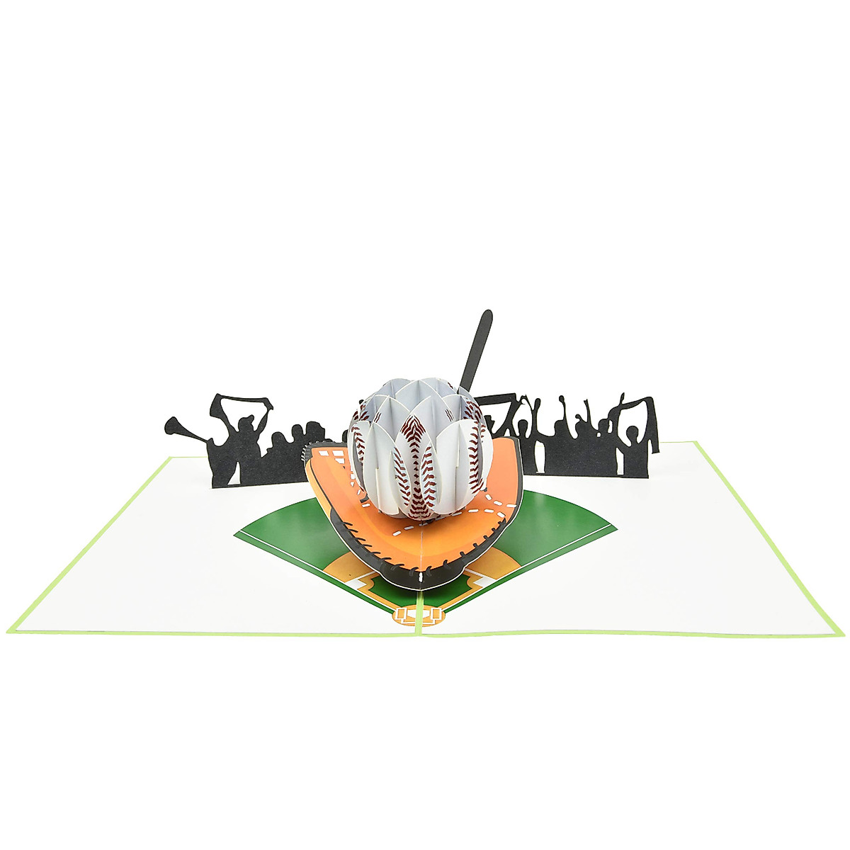 Teabug Cards Sports Themed Pop-Up Cards (baseball)