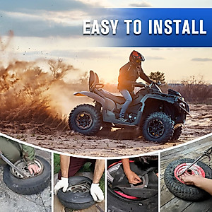 20x10-8,20x8-8,20x10.00-8,20x8.00-8 Premium Replacement Tire Inner Tubes(2 Packs)，for Riding Mower Lawn Tractor Snow Blower Golf Cart Garden Trailer,with TR13 Straight Valve Stem, by NAKAO