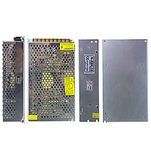 ALITOVE DC 12V 20A 240W Power Supply Transformer Switch AC 110V / 220V to DC 12V 20amp Switching Adapter Converter LED Driver for LED Strip Light CCTV Camera Security System