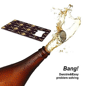 Samurai Credit Card Bottle Opener Stainless Steel Flat Beer Wine Bottle Opener for Party Wedding Favor