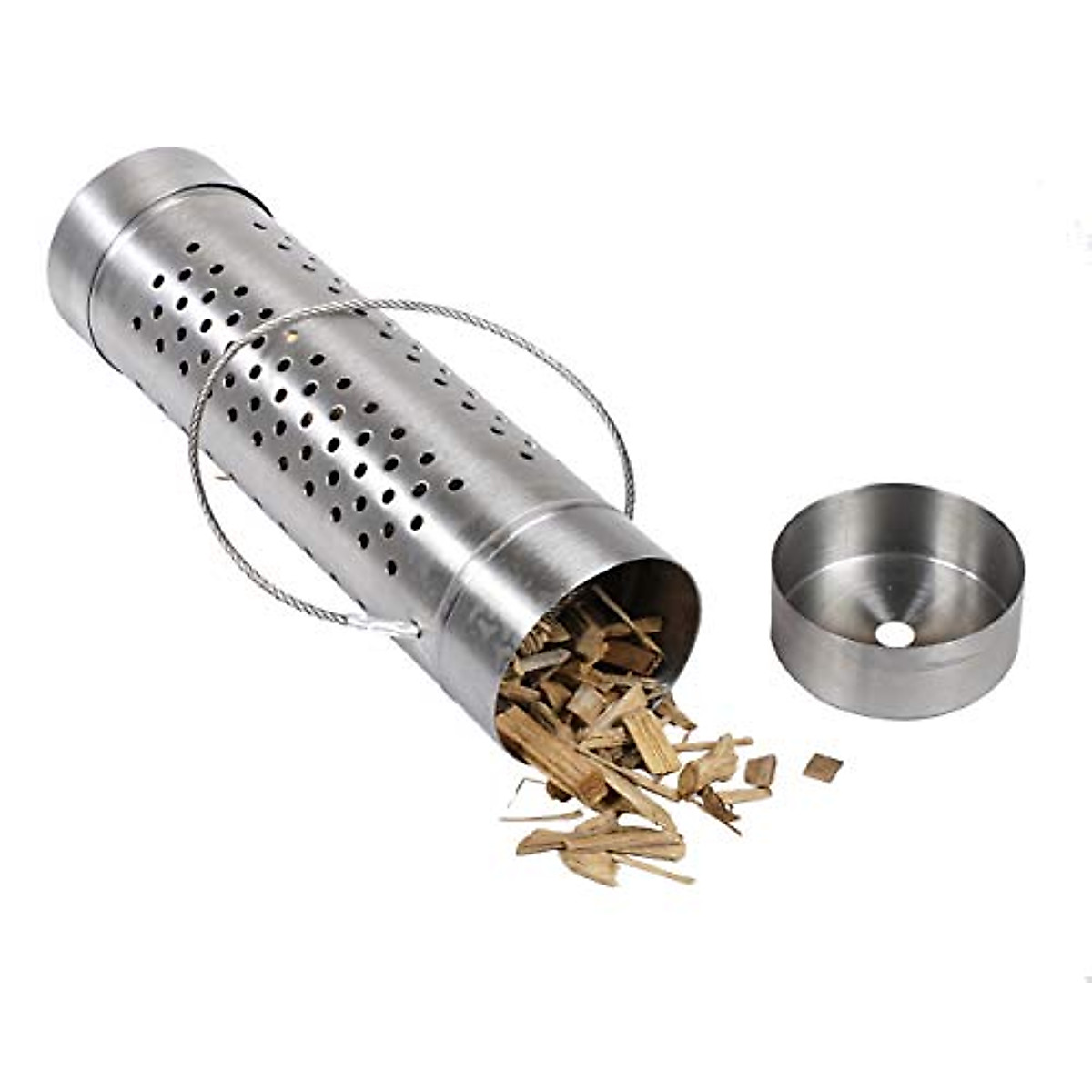 Ignite Chip Tube Smoker 9" - Transform Your Home Grill Into A Smoker - Works with Pellets and Wood Chips - Sturdy Reliable Design