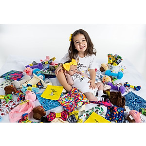 Baby Paper Original Crinkle Teether and Sensory Toy for Babies and Infants | Duckies Print | Non-Toxic, Washable | Great for Baby Showers