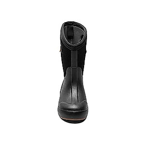 BOGS Classic II Snow Boot, Black, 2 US Unisex Big Kid