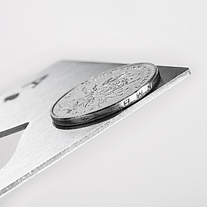 Bottle Opener,QLL 3 Pcs Stainless Steel Credit Card Size Casino Bottle Opener for Your Wallet