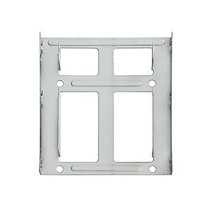 Kingwin SSD Hard Drive Mounting Kit Internal, Convert Any 2 x 2.5” Solid State Drive/HDD Into a 3.5 Inch Drive Bay. Mounting Screws Included, Quick and Easy Installation [HDM-225]