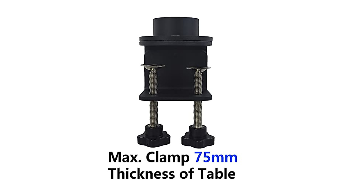 Articulating Microscope Arm with Clamp for Precision Work