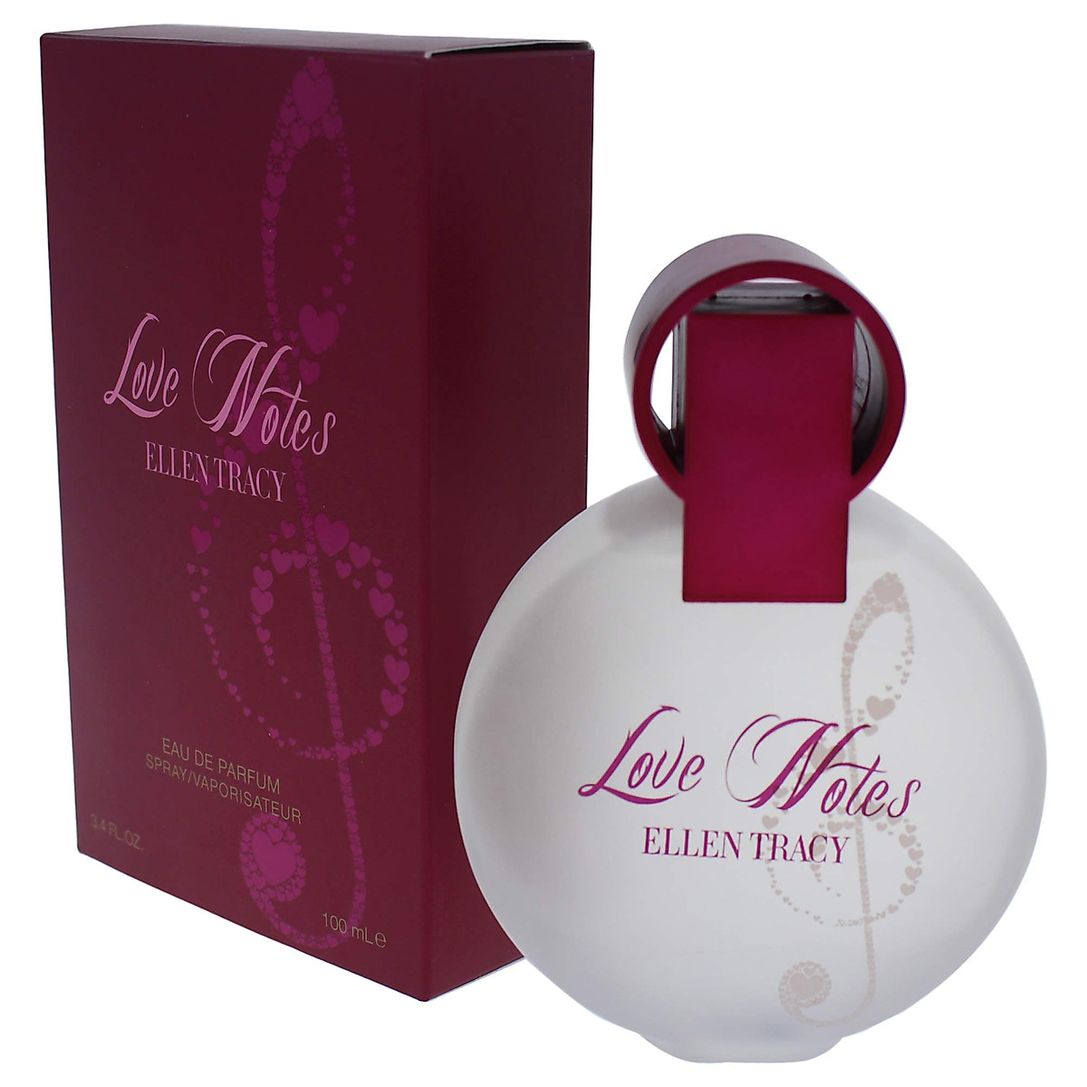 ELLEN TRACY Love Notes Perfume, 3.4 Ounce EDP Spray for Women