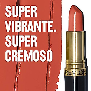 Revlon Super Lustrous Lipstick, Creme, Kiss Me Coral, 0.15 Ounce