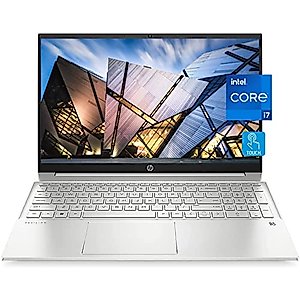 HP Pavilion 15.6" FHD Touchscreen Laptop, 12th Gen Intel Core i7-1255U (10-Core) Processor, GeForce MX550 Graphics, 32GB RAM, 1TB PCIe SSD, Wi-Fi 6, HDMI, Webcam, Backlit Keyboard, Windows 11 Pro