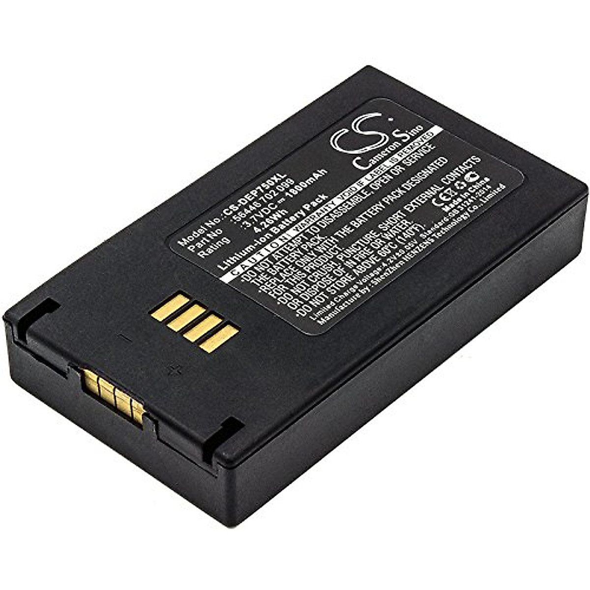 BCXY 3.7V Battery Replacement for VARTA EasyPack 2000 EZPack XL VKB66380712099 Easypack Poliflex 750 11CP53562-2 1ICP5/35/62-2 56446 702 099 56456-702-099 66380712099