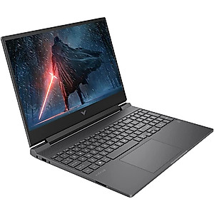 HP 2023 Victus 15.6" 144Hz Gaming Laptop, AMD Ryzen 7 5800H, 32GB RAM, 1TB PCIe SSD, NVIDIA GeForce RTX 3050Ti Graphics, Backlit Keyboard, Windows 11 Home, Gray, Free 32GB USB Business Card