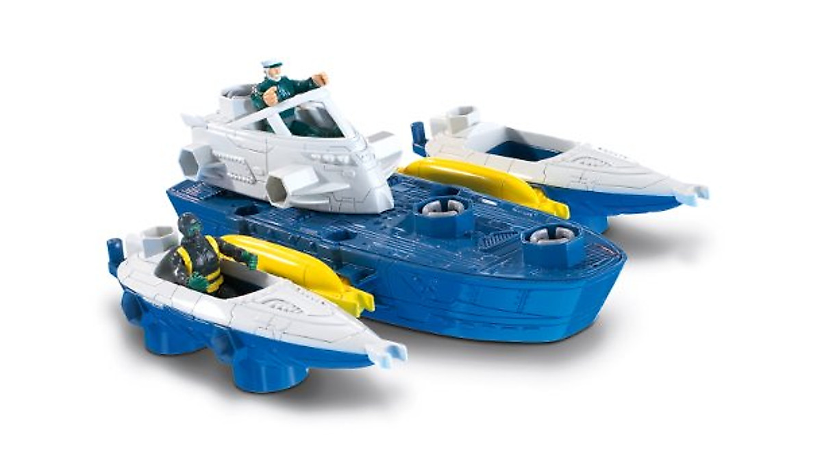 Mattel Matchbox Mega Rig Shark Adventure: Build 30+ Vehicles